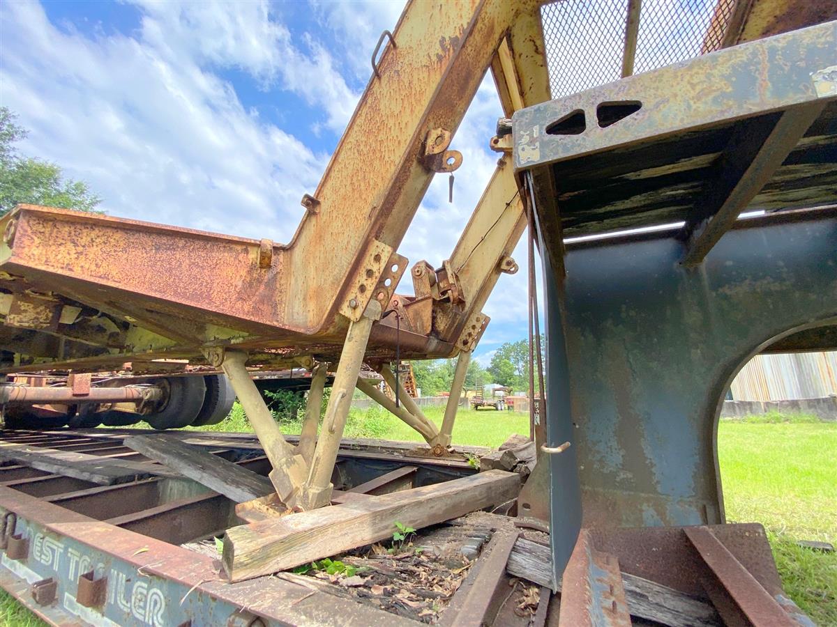 M747 60 Ton Tank Retriever 4 Axle Trailer